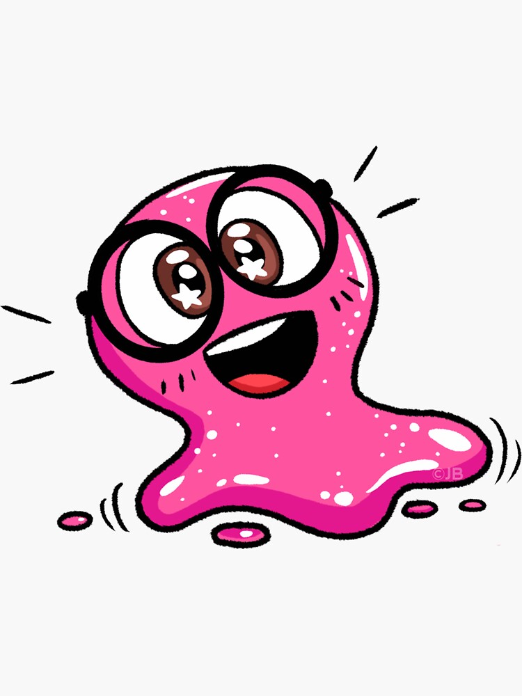 "Slick Slime Sam " Sticker for Sale by KadeReilly | Redbubble