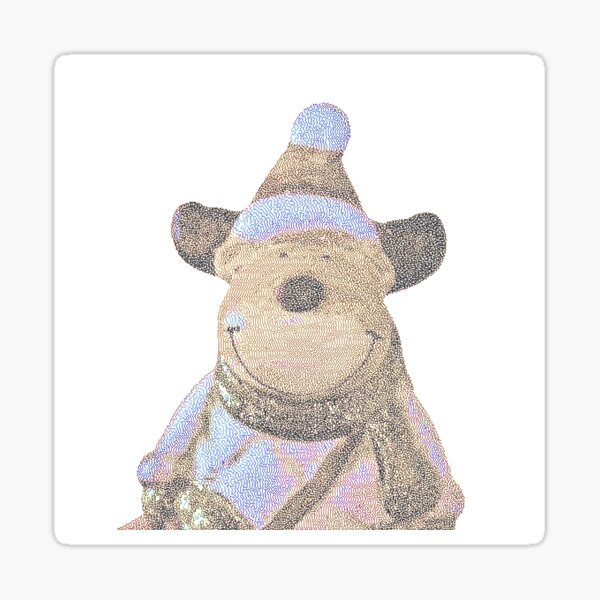 "Merry Christmas! - color TSP art" Sticker for Sale by virtuPIC | Redbubble