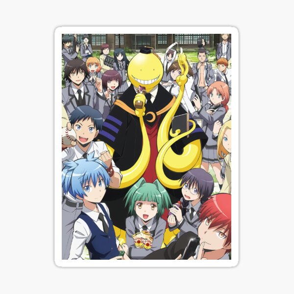 "Assassination Classroom " Sticker for Sale by karimujakaujnox | Redbubble