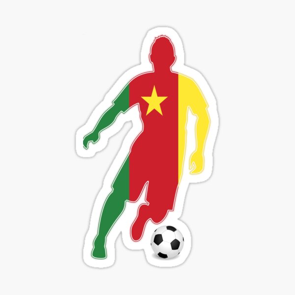 "Cameroon Soccer Football Player" Sticker for Sale by KleineStar ...