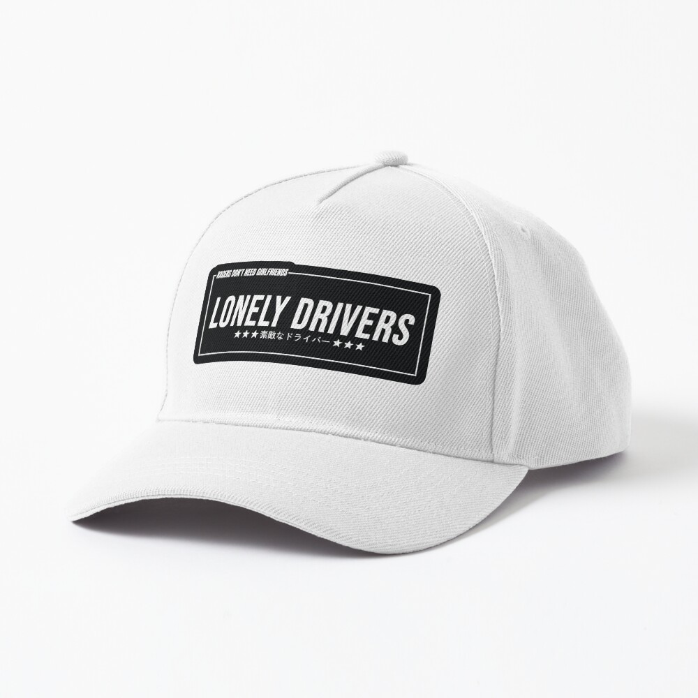 "Racers Don't Need Girlfriends - Lonely Drivers" Sticker for Sale by ...