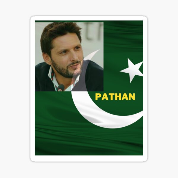 "PATHAN" Sticker for Sale by Faisal3761 | Redbubble