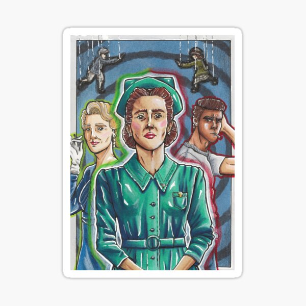 "Nurse Mildred Ratched, Edmund Tolleson and Gwendolyn Briggs in RATCHED ...