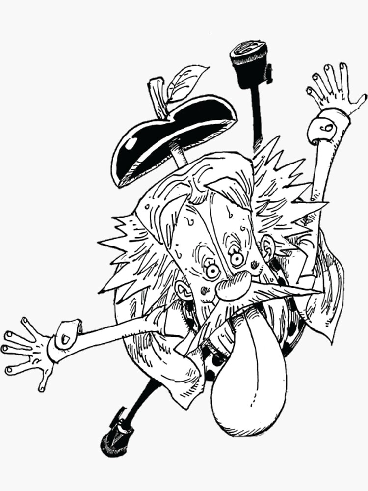 "Dr Vegapunk" Sticker for Sale by animervd1 | Redbubble