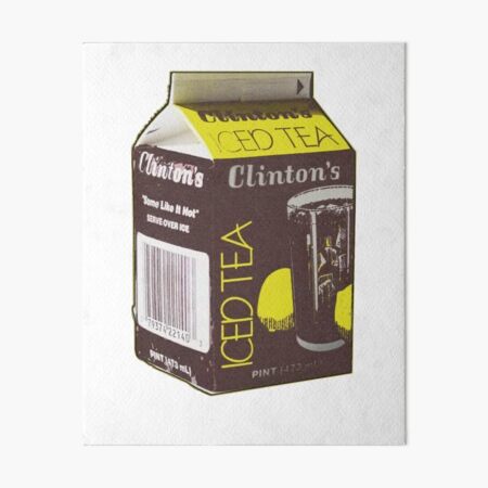 "Clintons Iced Tea Tee By Strangelico Classic Guys Unisex Tee Logo ...