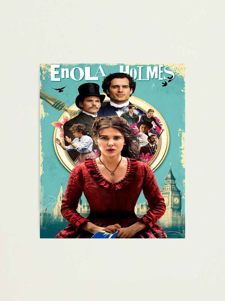 Lámina fotográfica « Enola Holmes Enola Holmes Enola Holmes Enola ...