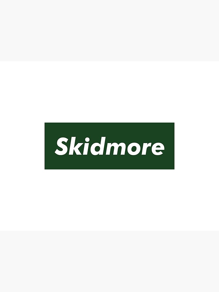 "Skidmore Box Logo" Poster for Sale by underdogdesigns | Redbubble