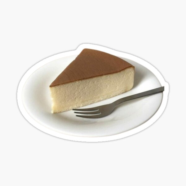 "Cheesecake" Sticker for Sale by Kito-Kato | Redbubble