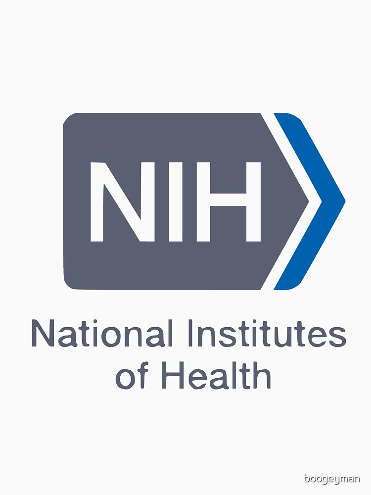 "NIH logo and text" T-shirt for Sale by boogeyman | Redbubble ...