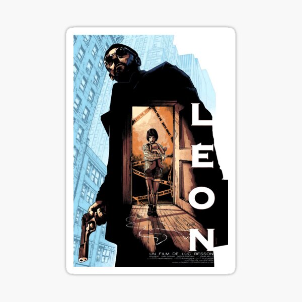 "Leon" Sticker by EllipsisWorld | Redbubble