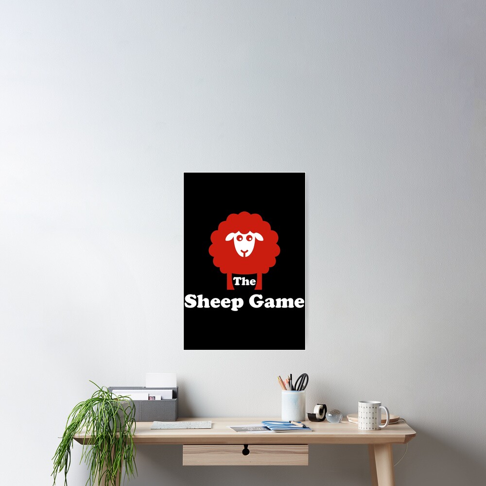 "The Sheep Game Merch The Sheep Game Logo" Poster for Sale by BenRyme ...