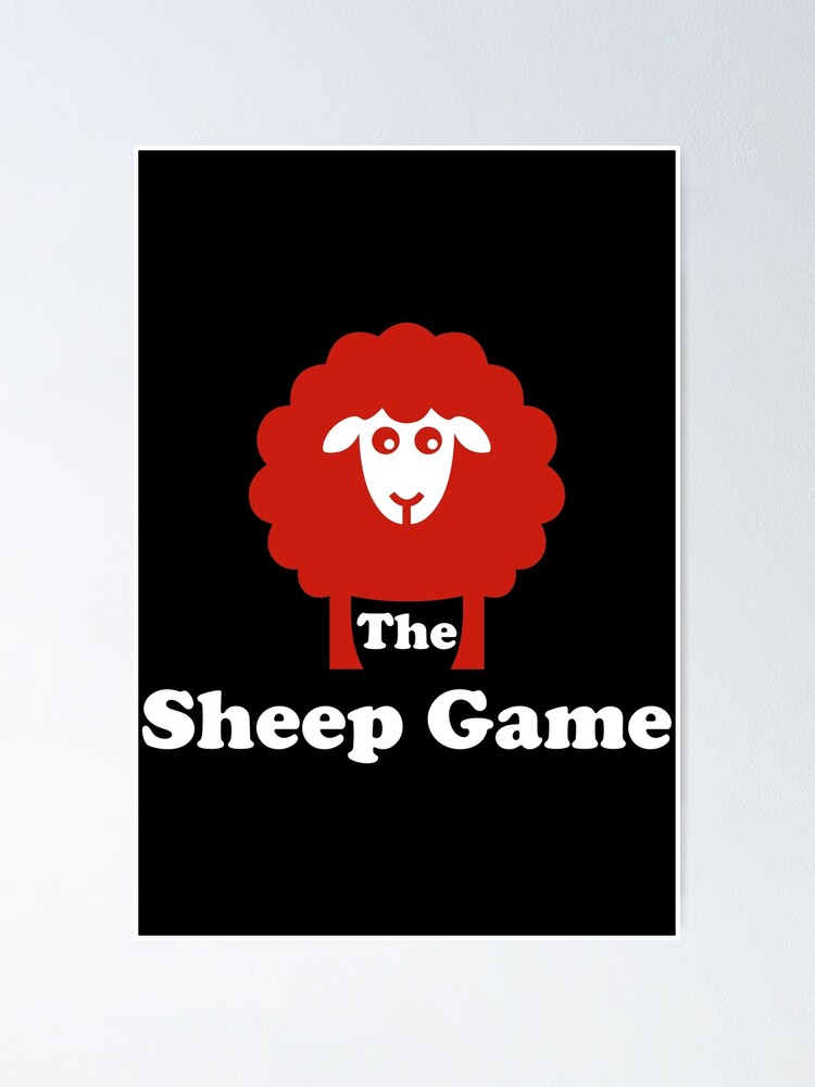 "The Sheep Game Merch The Sheep Game Logo" Poster for Sale by BenRyme ...