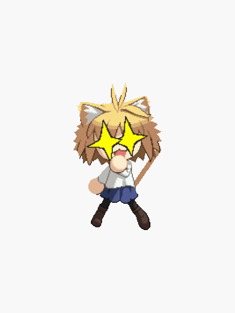 "neco arc sticker" Sticker for Sale by necooarc | Redbubble