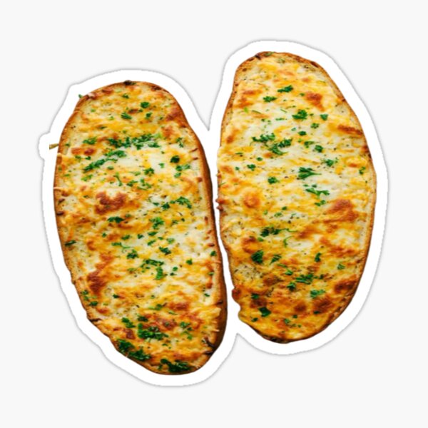 "Garlic Bread" Sticker for Sale by Kito-Kato | Redbubble