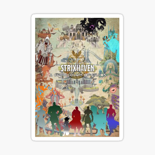 "Strixhaven Poster Art" Sticker for Sale by willy-philly | Redbubble