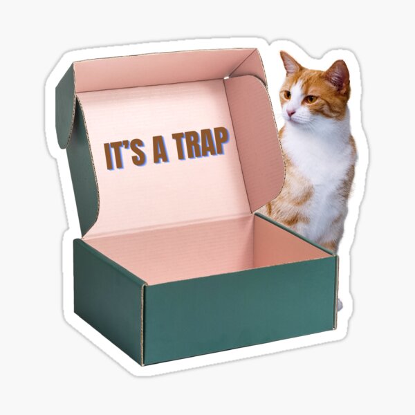 "trap" Sticker for Sale by ilhamkedisi | Redbubble