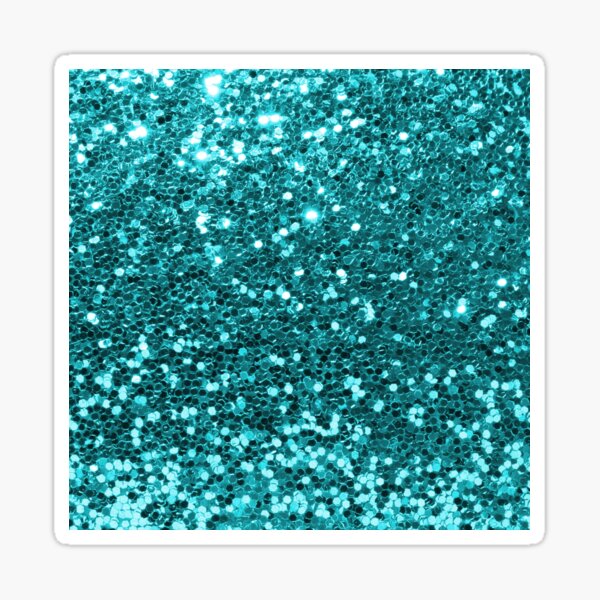 "Blue sparkle glitter" Sticker for Sale by GoDesign1 | Redbubble