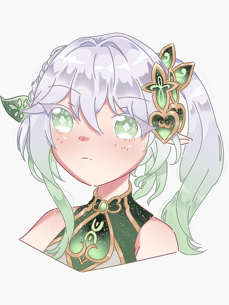 "Nahida Genshin Impact" Sticker for Sale by Pinkaii | Redbubble