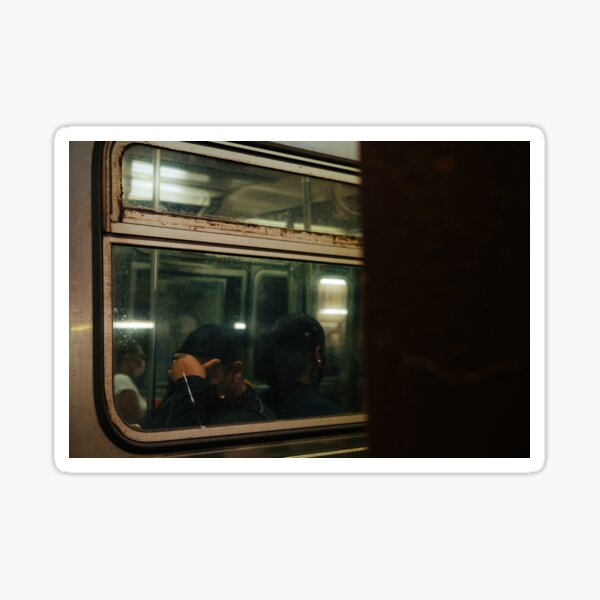 "Underground - New York City Night Street Photography" Sticker for Sale ...