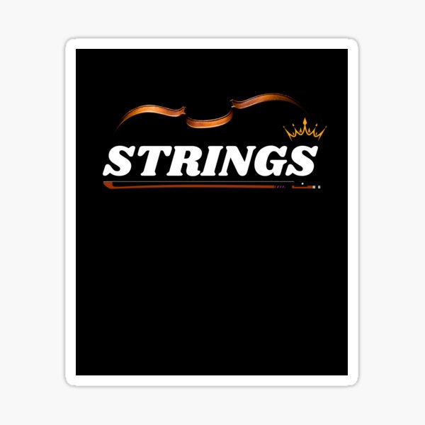 "violin lover, strings" Sticker for Sale by SwifTech | Redbubble
