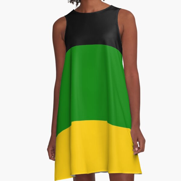 "The African National Congress (ANC) Flag" A-Line Dress for Sale by ...