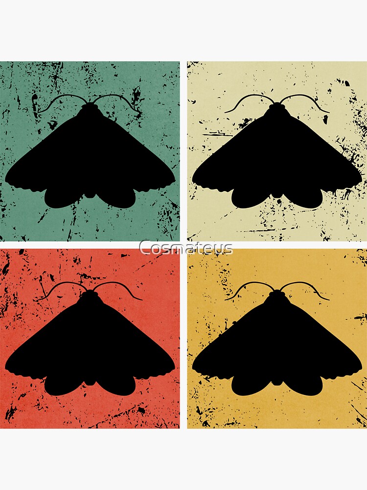 "moth - moths" Sticker for Sale by Cosmateus | Redbubble