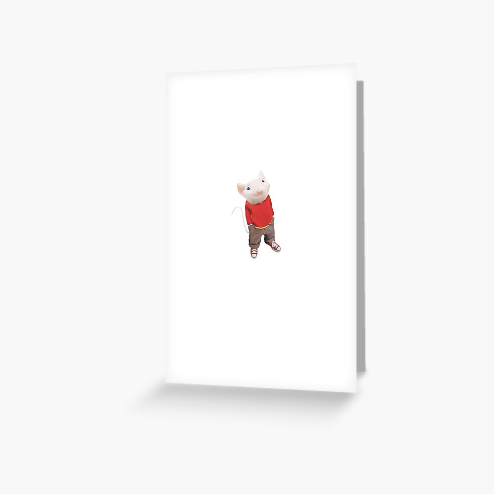 "Stuart Little - Sticker" Greeting Card by wyattmiller | Redbubble