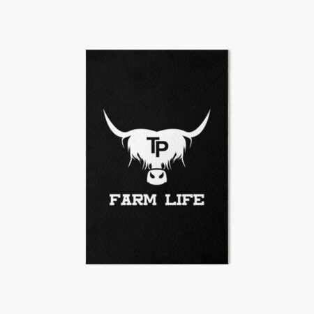 "Tom Pemberton Merch Farm Life Logo" Art Board Print for Sale by ...