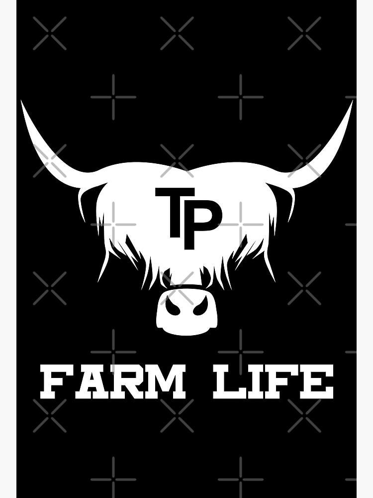 "Tom Pemberton Merch Farm Life Logo" Poster for Sale by BenRyme | Redbubble