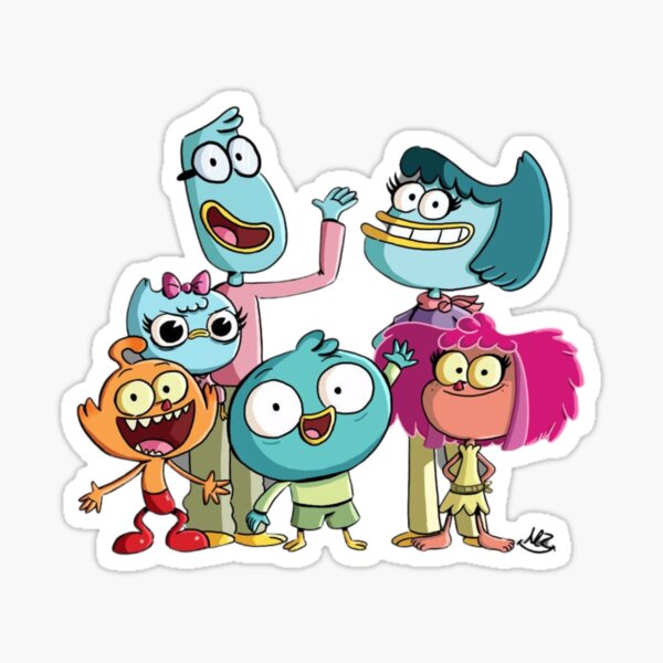 "Harvey Beaks" Sticker for Sale by Enfant-Heureux | Redbubble