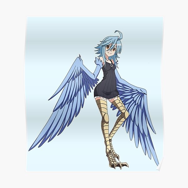 "Papi the Harpy" Poster for Sale by Emma-B-Art | Redbubble