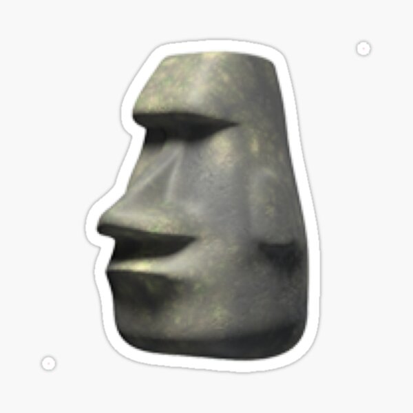 "Stone Head" Sticker for Sale by SparkleJimmy | Redbubble