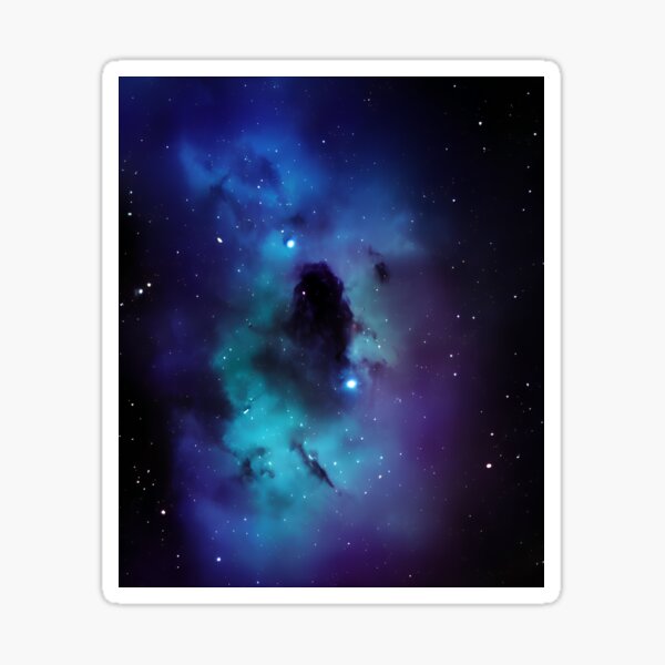 "Galaxy Nebula " Sticker for Sale by SpaceRipple | Redbubble