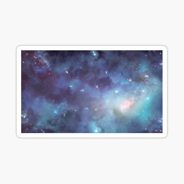 "Galaxy Nebula " Sticker for Sale by SpaceRipple | Redbubble