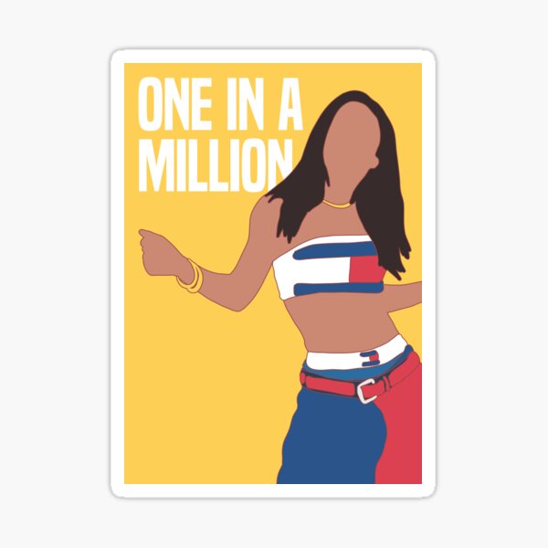 "One In A Million" Sticker for Sale by zhiyun | Redbubble