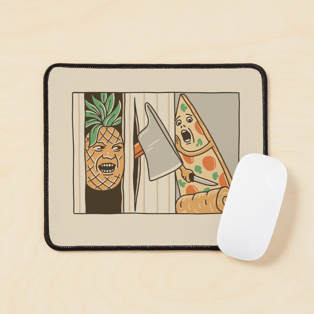 "PIZZA, PINEAPPLE AND AXE" Sticker for Sale by gotoup | Redbubble