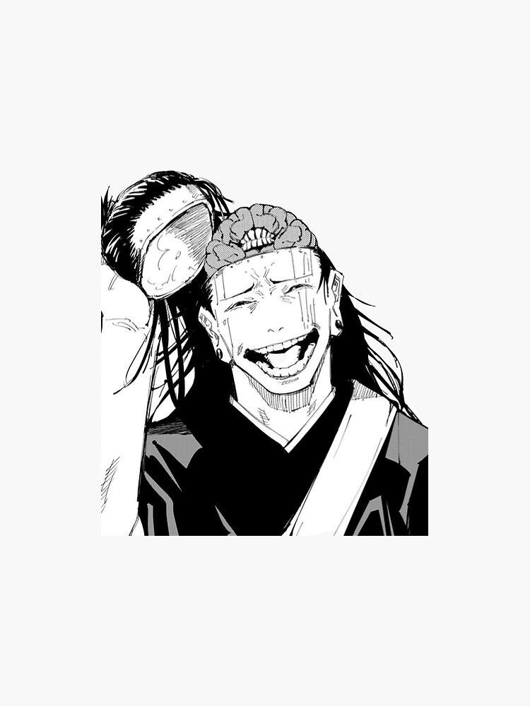 "Geto's Brain" Sticker for Sale by KozorosHaven | Redbubble