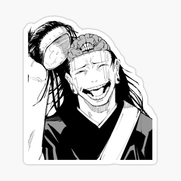 "Geto's Brain" Sticker for Sale by KozorosHaven | Redbubble