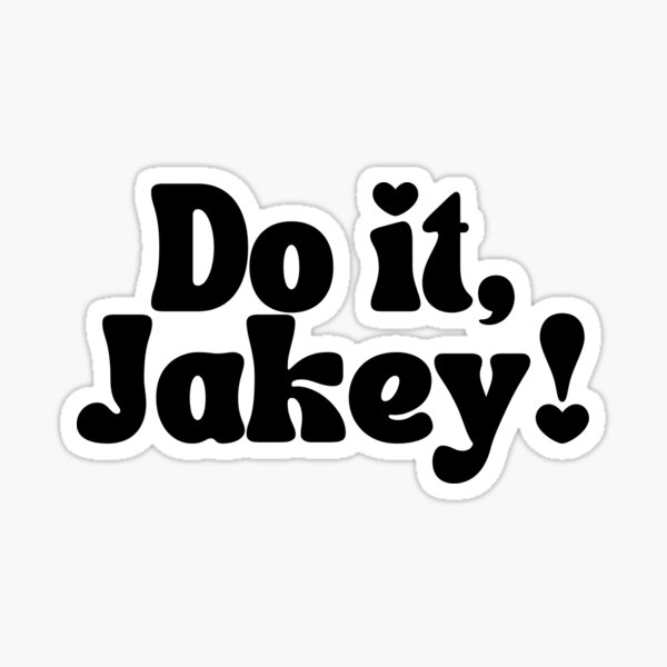 "Do It Jakey! Greta Van Fleet Sticker" Sticker for Sale by becca-gvf ...