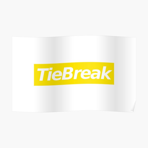 "Tie-Break Tennis - Box Logo" Poster for Sale by TieBreak-Tennis ...
