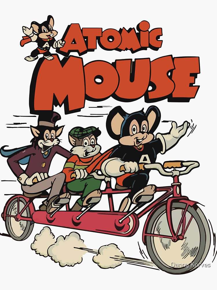 "Atomic Mouse (Golden Age Superhero - Charlton Comics) Reproduction Art ...
