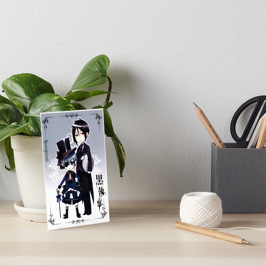 "Black Butler merch" Art Board Print for Sale by OtakuHQmerch | Redbubble