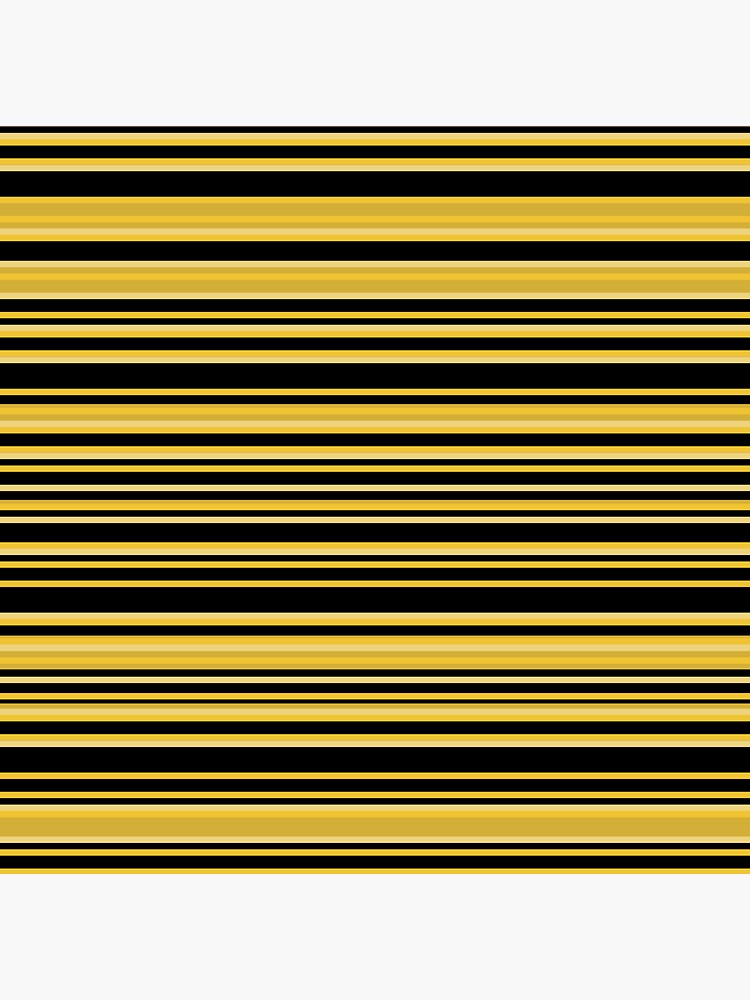 "Black and Gold Multi Stripe Pattern | Horizontal Barcode Stripes ...