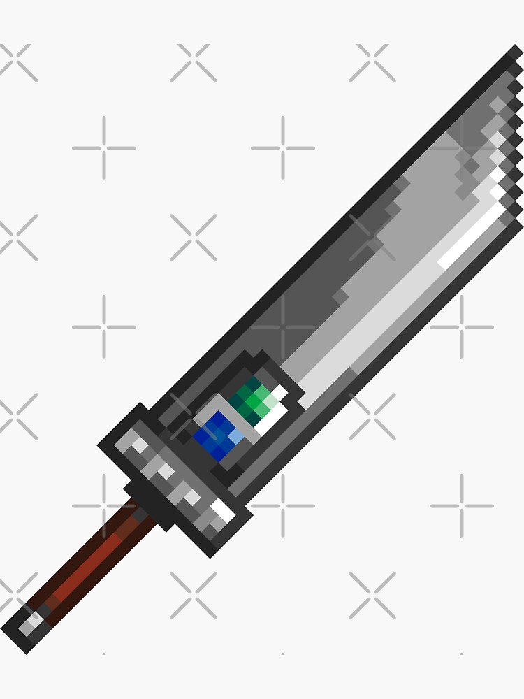 "Fantasy Sword Pixel Art" Sticker for Sale by FnxCreative | Redbubble