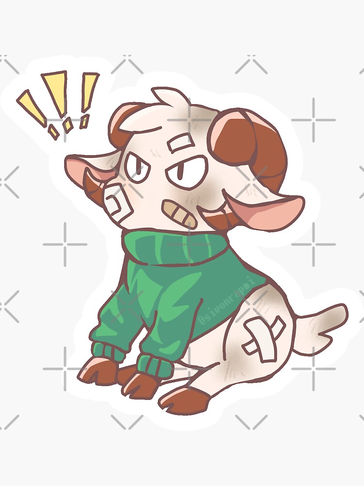 "Jschlatt Weekly Slap Rammie" Sticker for Sale by Sivonrapmi | Redbubble