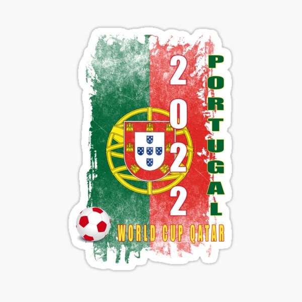 "FIFA World Cup 2022 PORTUGAL" Sticker for Sale by kenuli | Redbubble