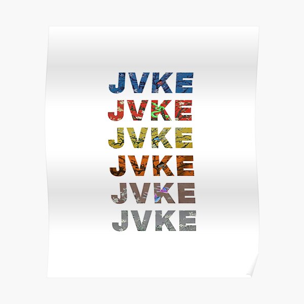 "jvke concert" Poster for Sale by JuskeArt | Redbubble