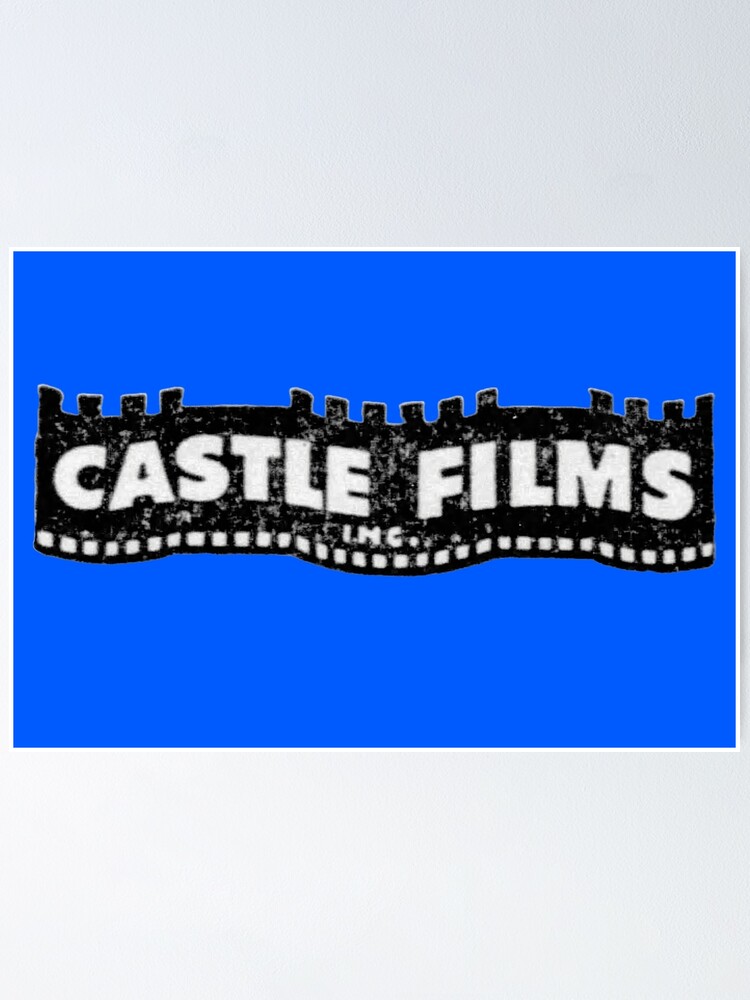 "Castle Films Logo (Faded)" Poster for Sale by TwoReasons | Redbubble
