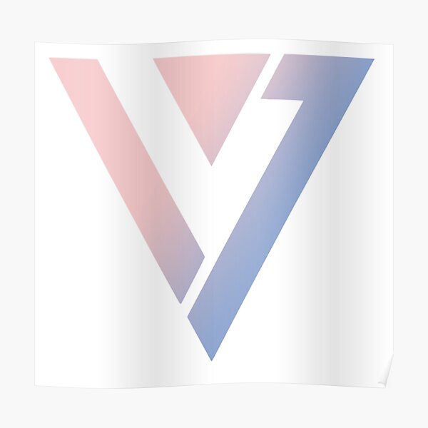 "Seventeen - Original Logo" Poster for Sale by hauntihng | Redbubble
