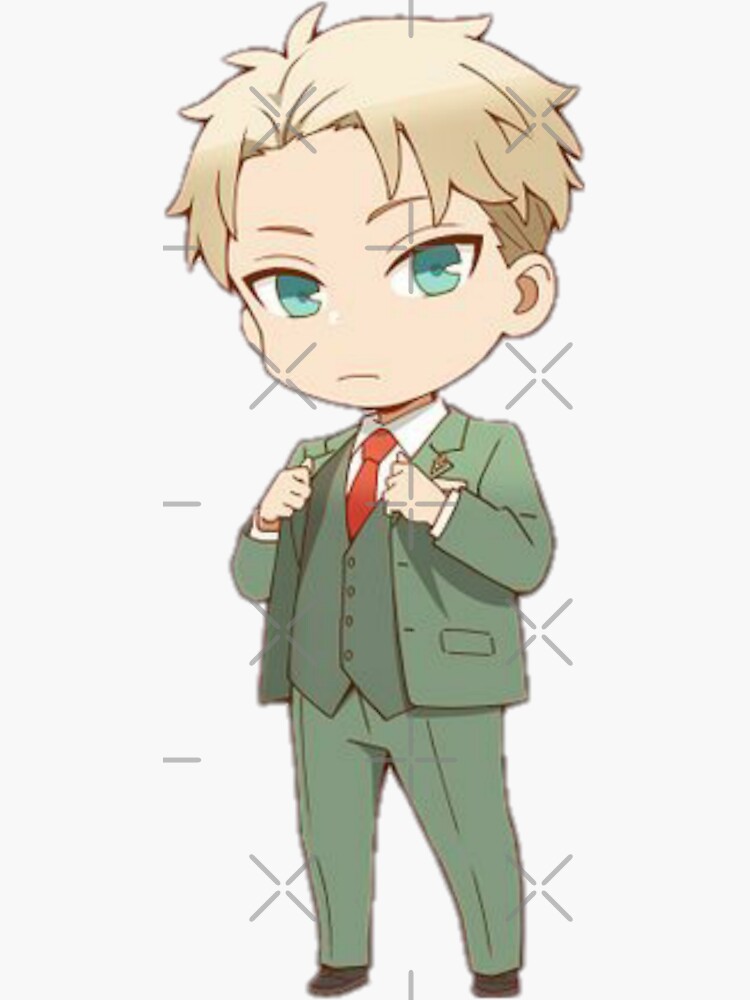 "Cute spy x family | loid forger |" Sticker for Sale by Sudam | Redbubble
